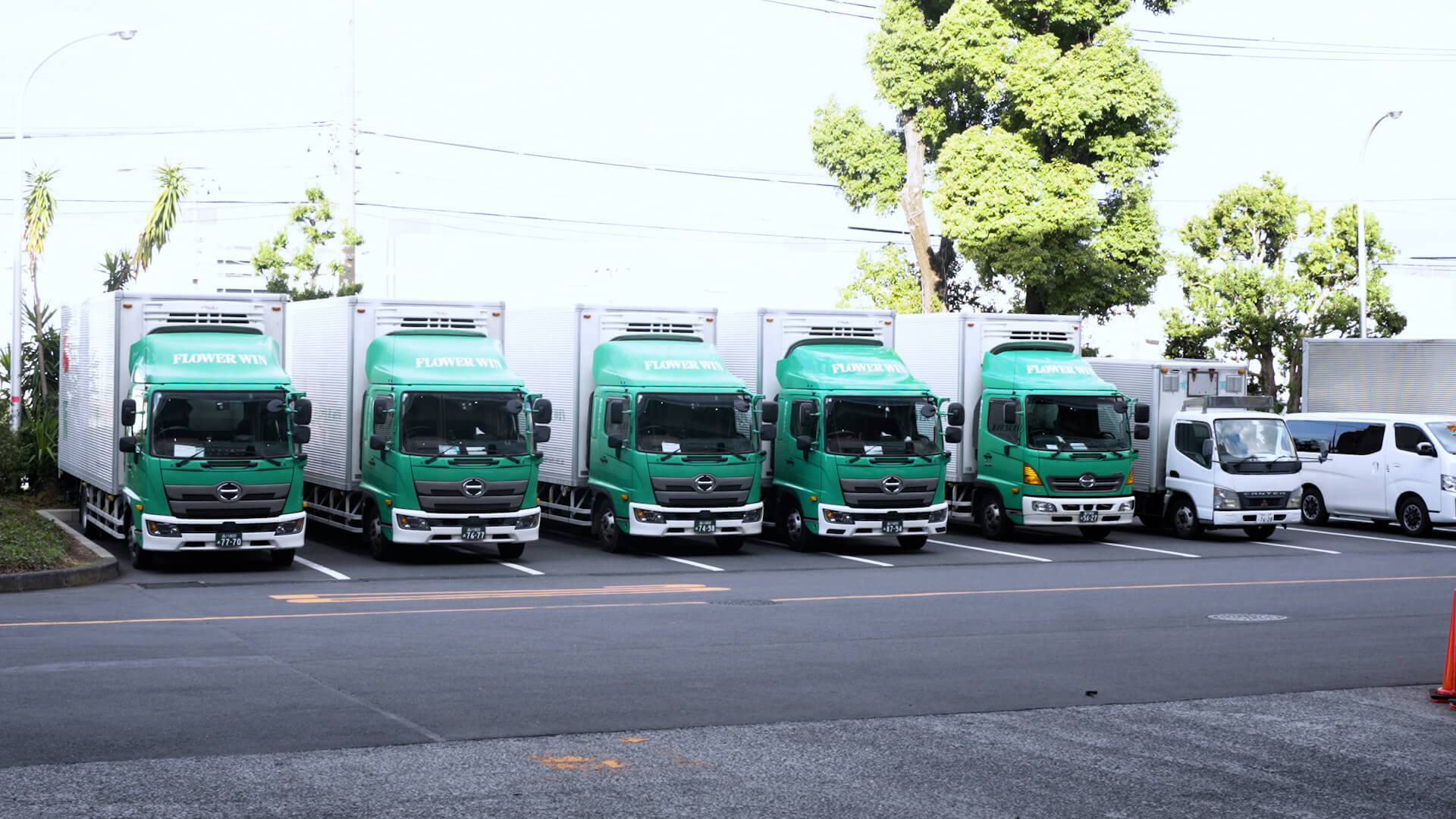 FAJの集荷配達網 | Flower Auction Japan | フラワーオークションジャパン株式会社